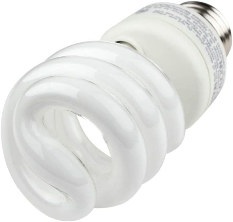 TCP 801014 14-Watt SpringLight Compact Fluorescent Spiral Light Bulb ...