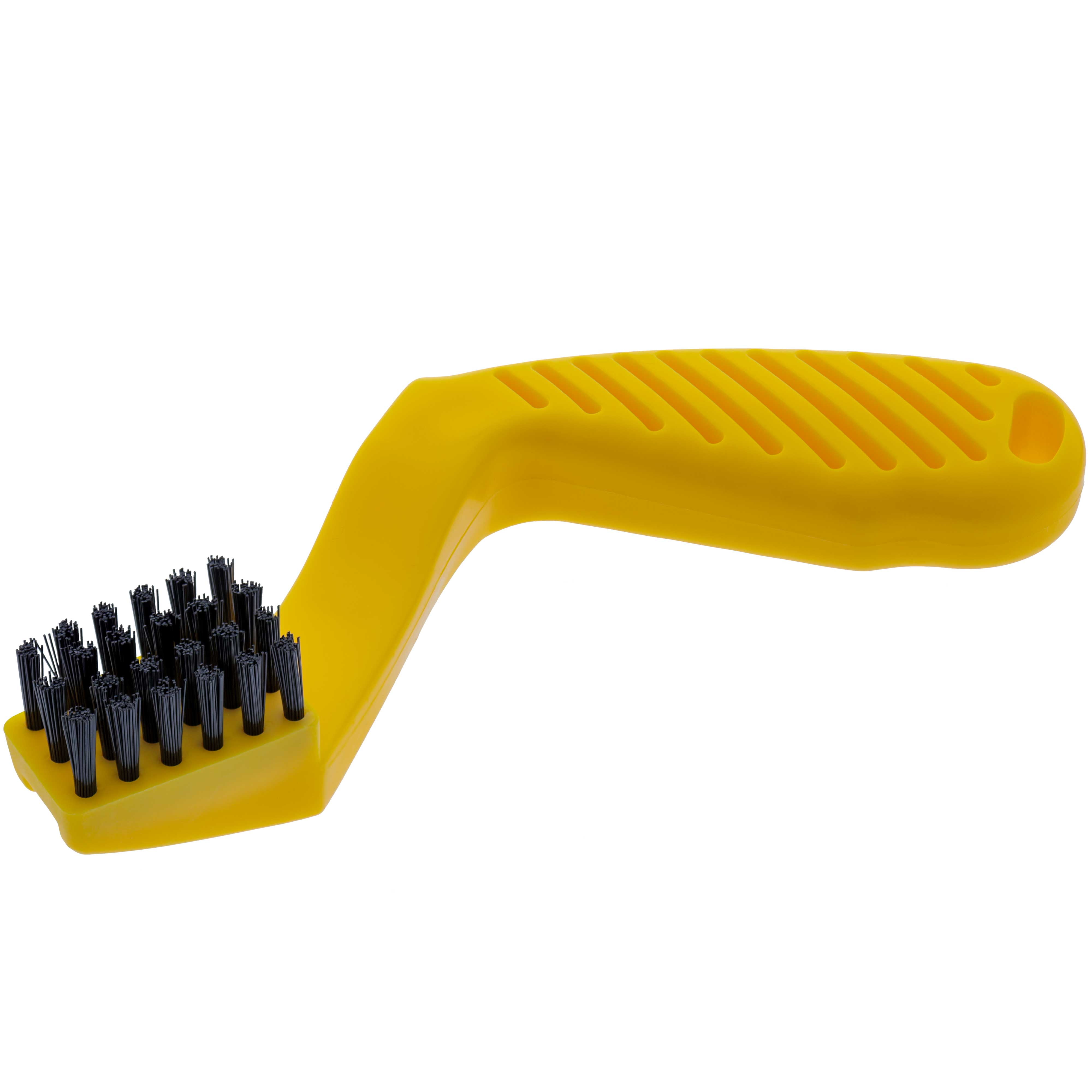TCP Global - Foam Buffing Pad Conditioning Brush - Stiff Nylon Bristles ...