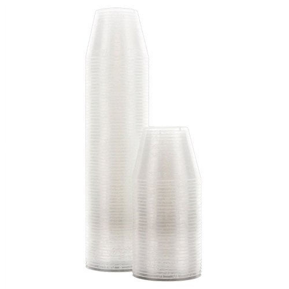 TCP Global Pack of 100, 1 Ounce (30ml) Graduated Plastic Clear ...