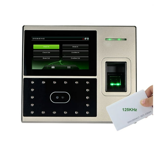 TCP/IP Biometric Fingerprint Face Facial Time Attendance Door Access Control Time Clock Time ...