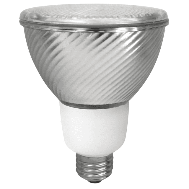 TCP SPRINGLAMP PAR30 FLAT PAR COMPACT FLUORESCENT FLOOD LAMP, 16 WATT ...