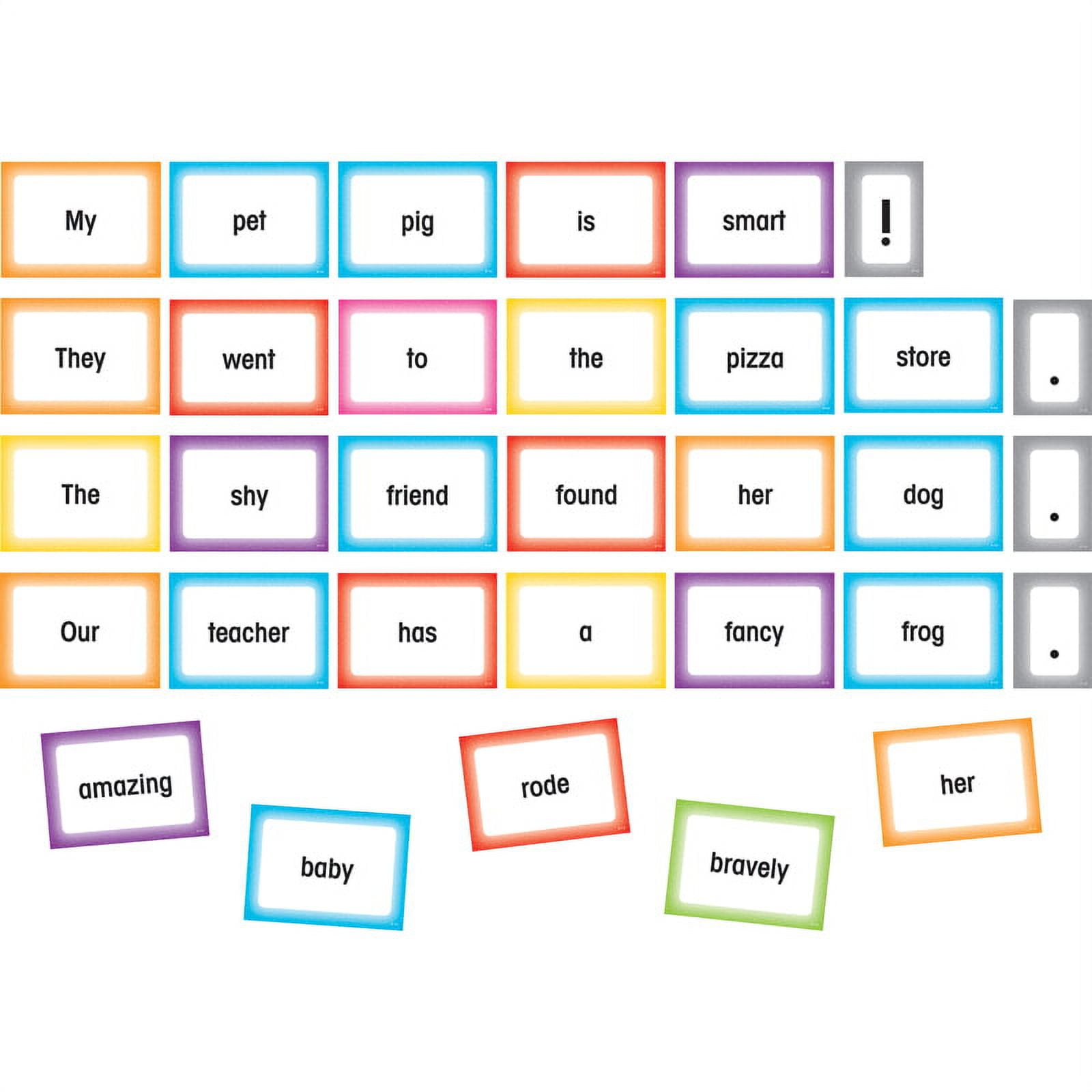 TCR20849 - Silly Sentences Pocket Chart Cards by Teacher Created ...