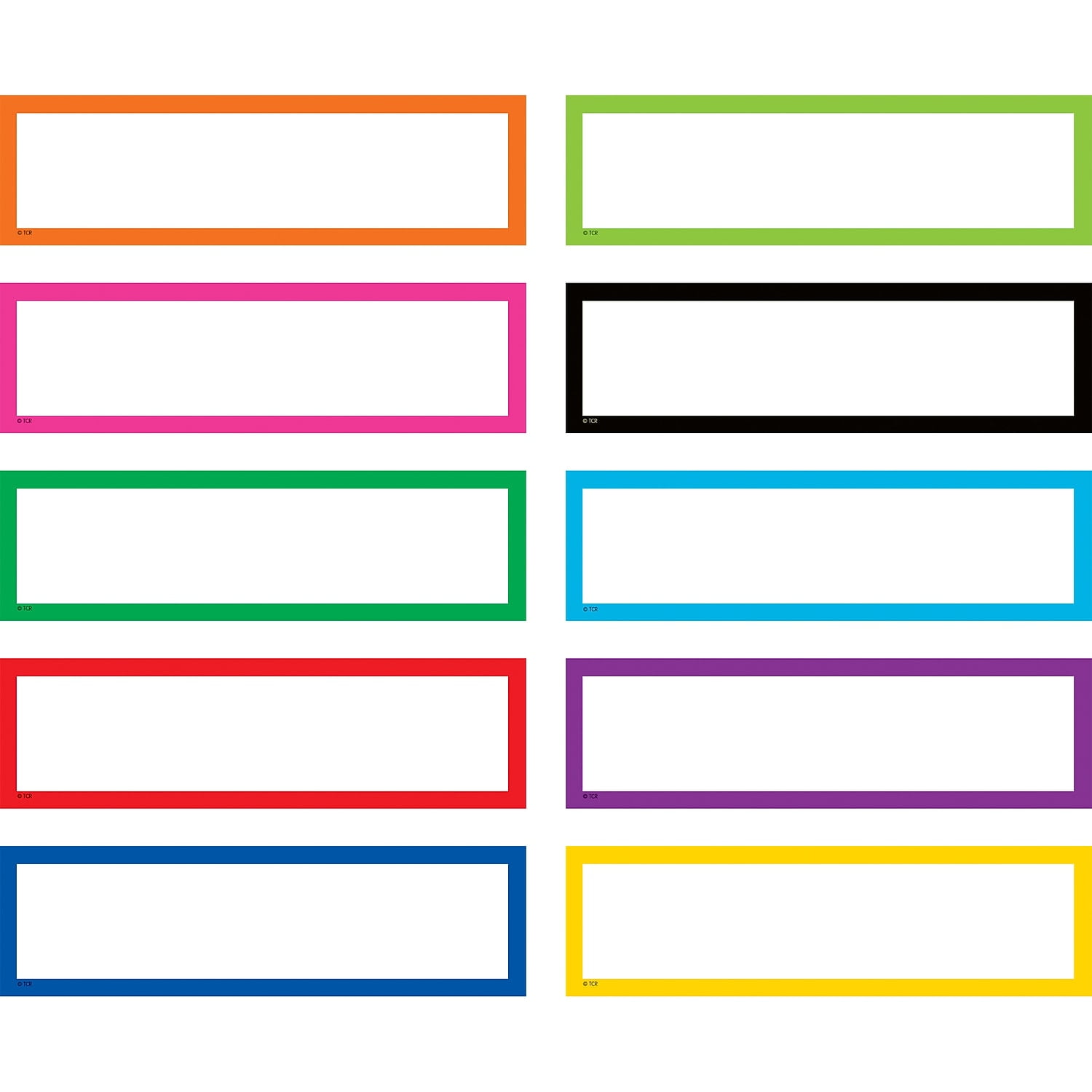TCR20872 - Colorful Labels by Teacher Created Resources - Walmart.com