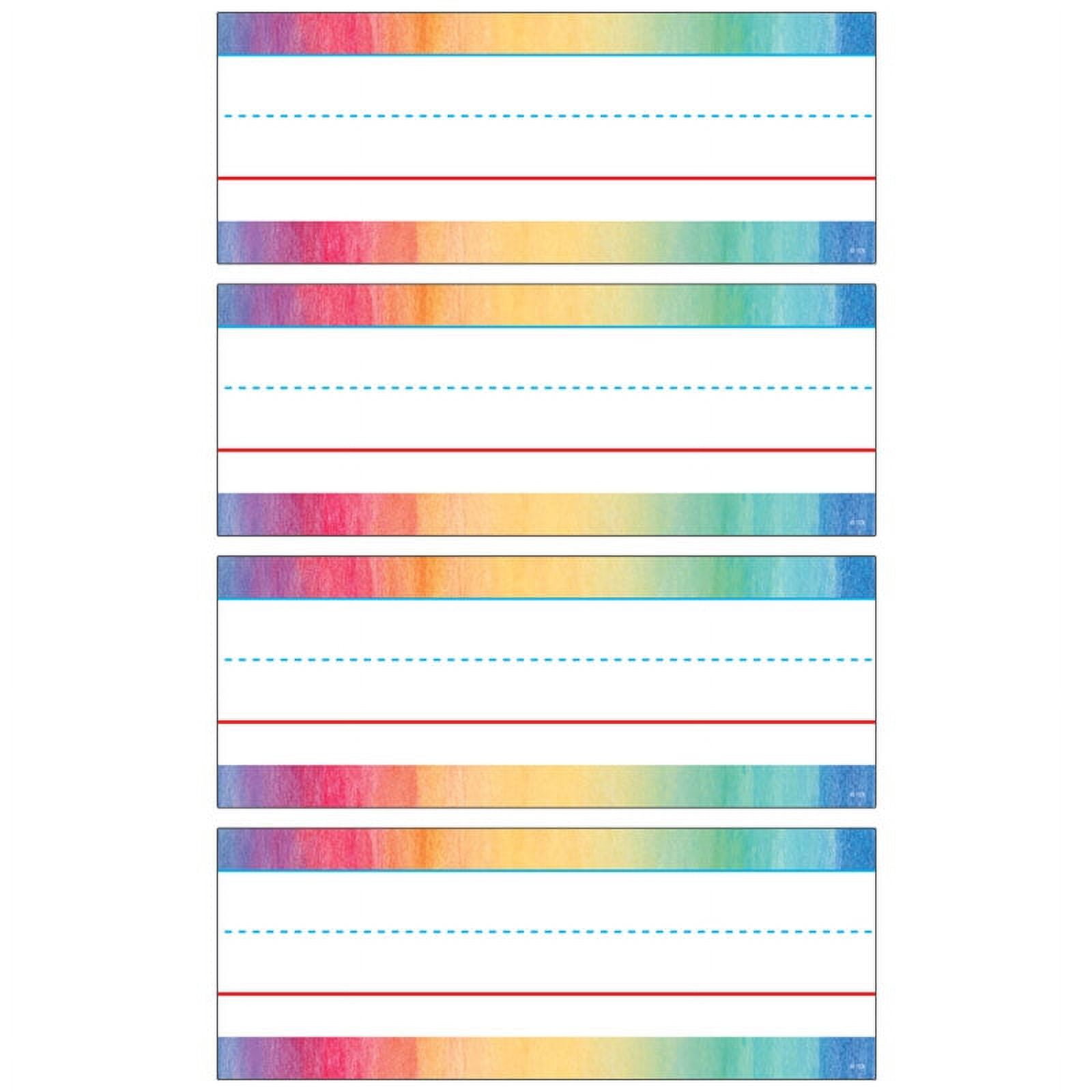 Teacher Created Resources TCR20876 7.85 x 3 in. Watercolor Word Strips ...