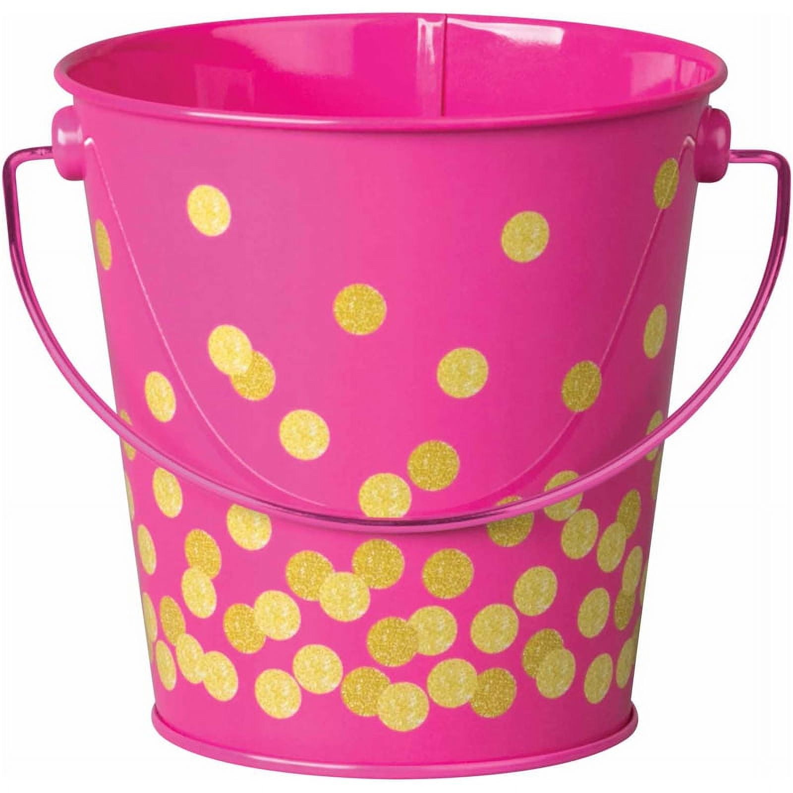 TCR20974 - Pink Confetti Bucket by Teacher Created Resources - Walmart.com