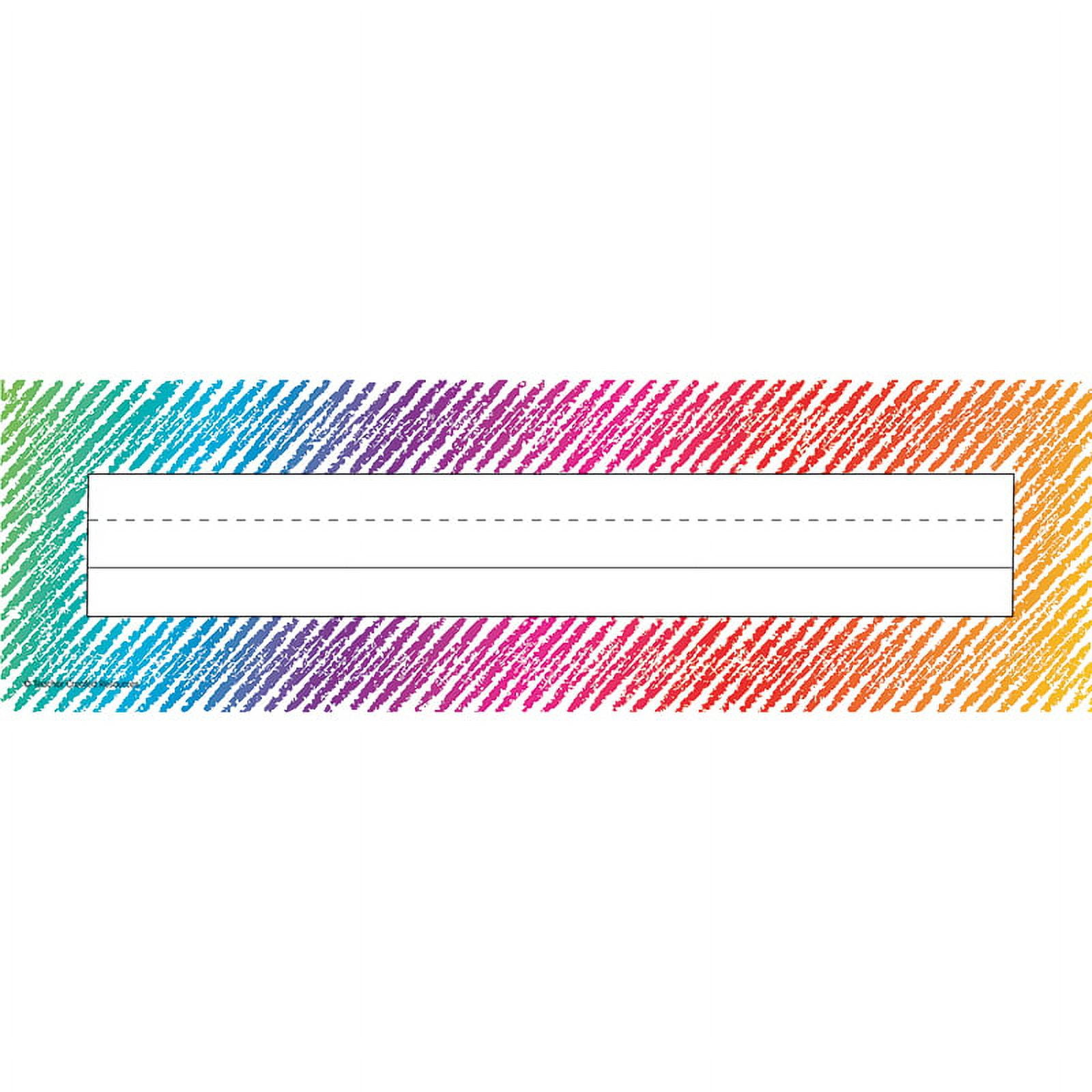 TCR2690 - Colorful Scribble Name Plates by Teacher Created Resources ...
