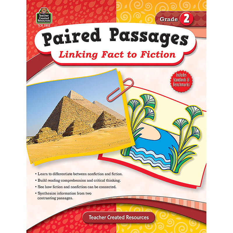 TCR2912 - Paired Passages Linking Fact to Fiction Book, Grade 2 by ...