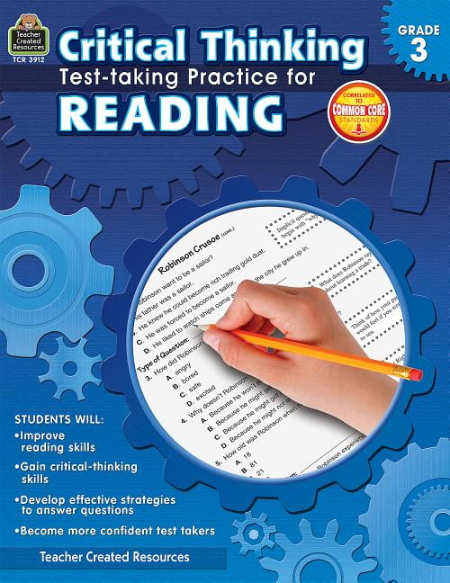 TCR3912 - Critical Thinking: Test-taking Practice for Reading (Gr. 3 ...