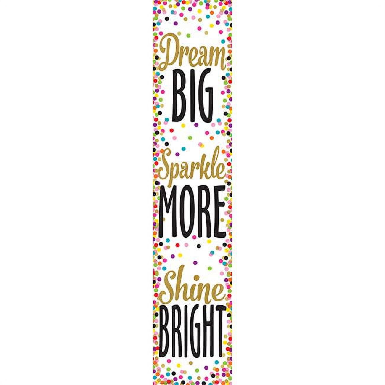 Teacher Created Resources Confetti Dream Big Sparkle More Shine Bright ...
