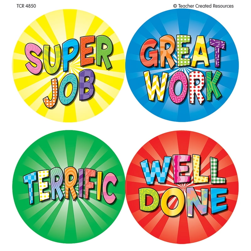 TCR4850 - Good Work 2 Wear Em Badges by Teacher Created Resources ...