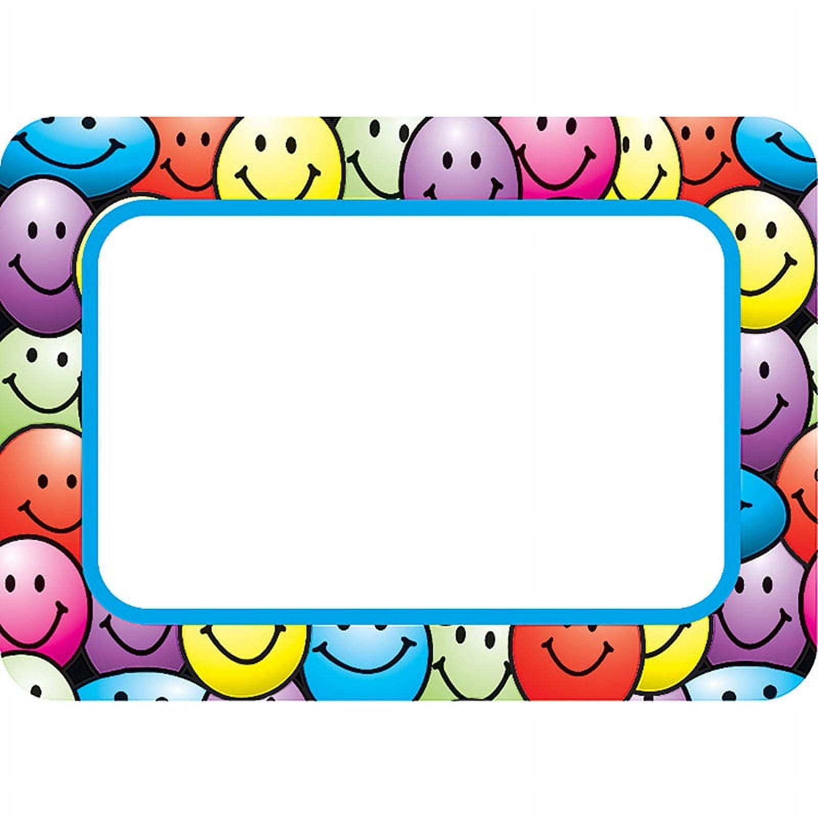 TCR5172 - Happy Faces Name Tags/Labels by Teacher Created Resources ...