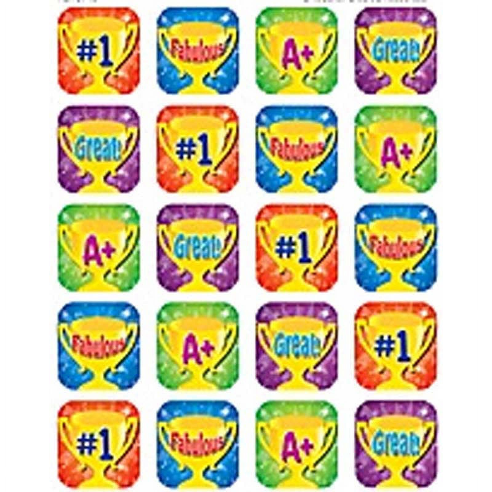 TCR5748 - Trophy Stickers 120 Stks by Teacher Created Resources ...