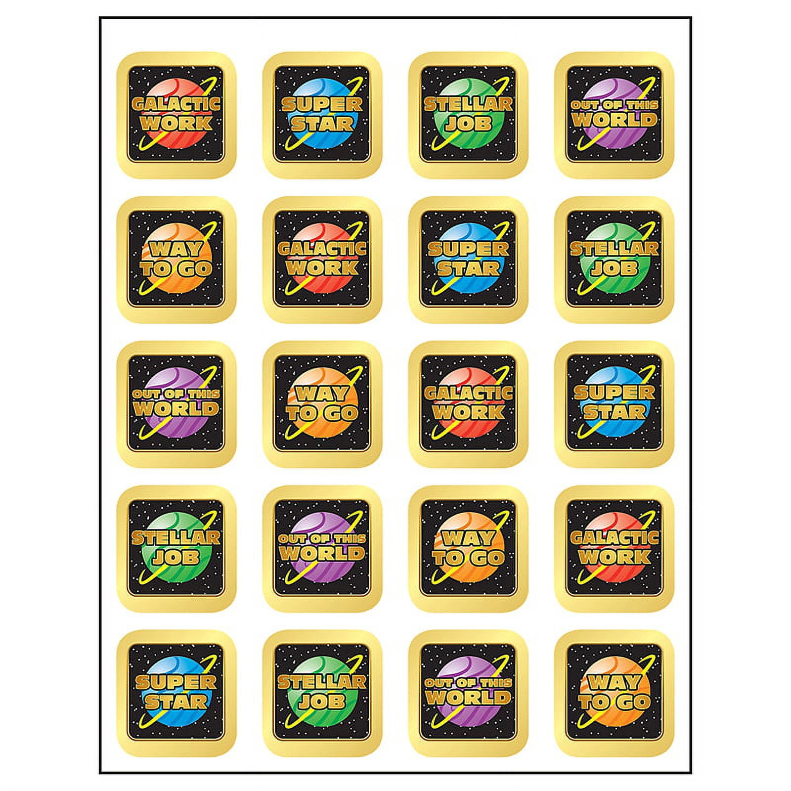 TCR5853 - Stellar Space Stickers by Teacher Created Resources - Walmart.com