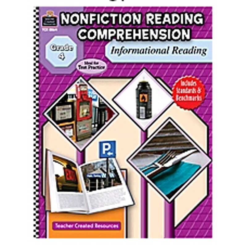 TCR8864 - Nonfiction Reading Comprehension: Informational Reading (Gr ...