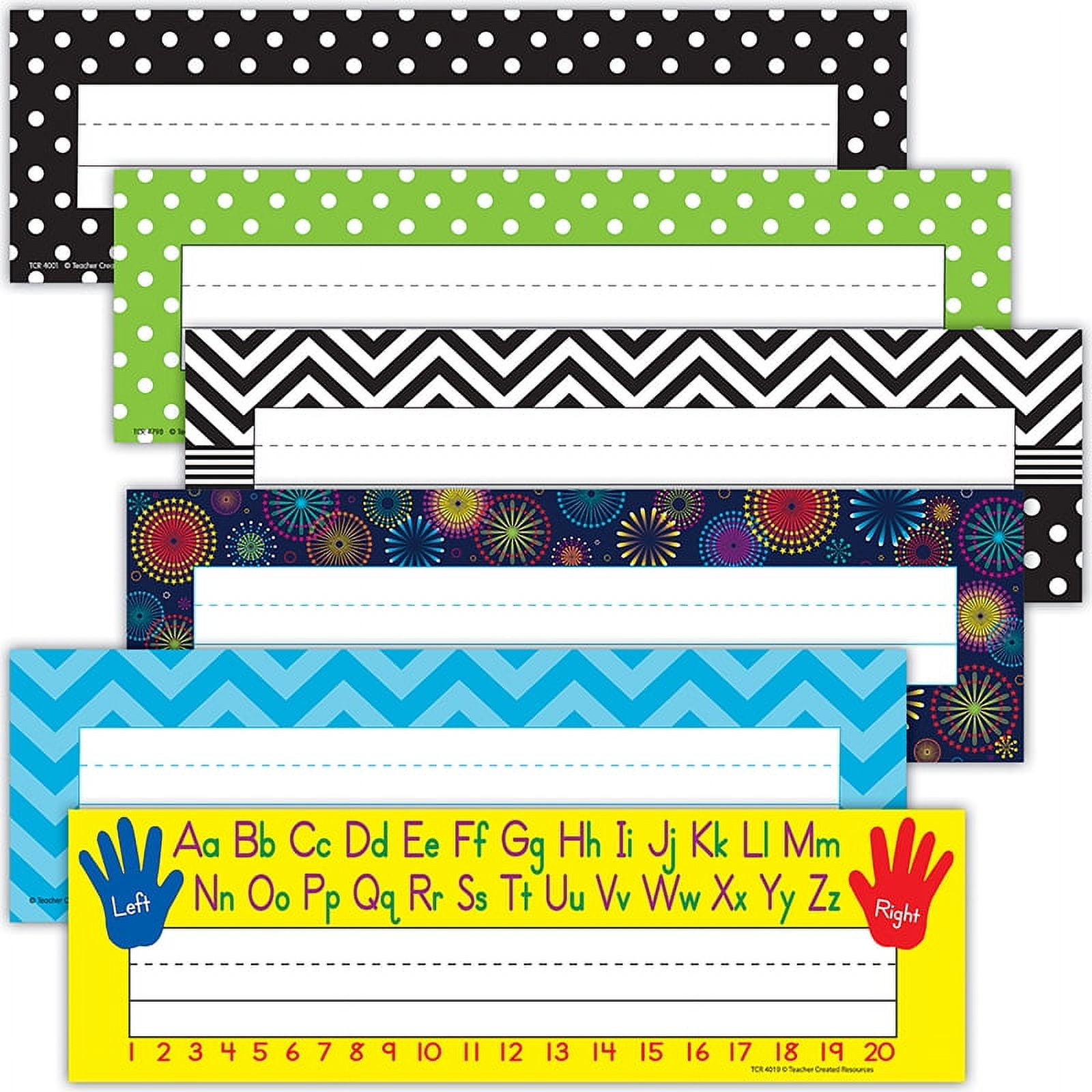 TCR9939 - Name Plates Set by Teacher Created Resources - Walmart.com