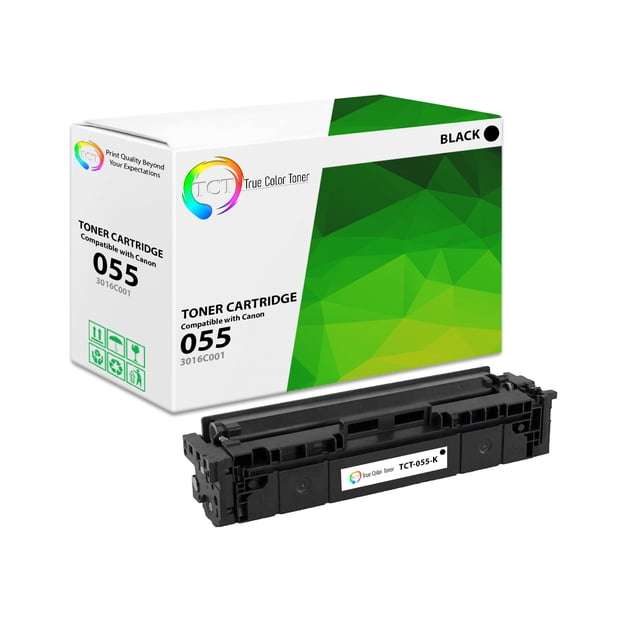 TCT 055 Black Toner Cartridge - Premium Compatible Replacement for ...