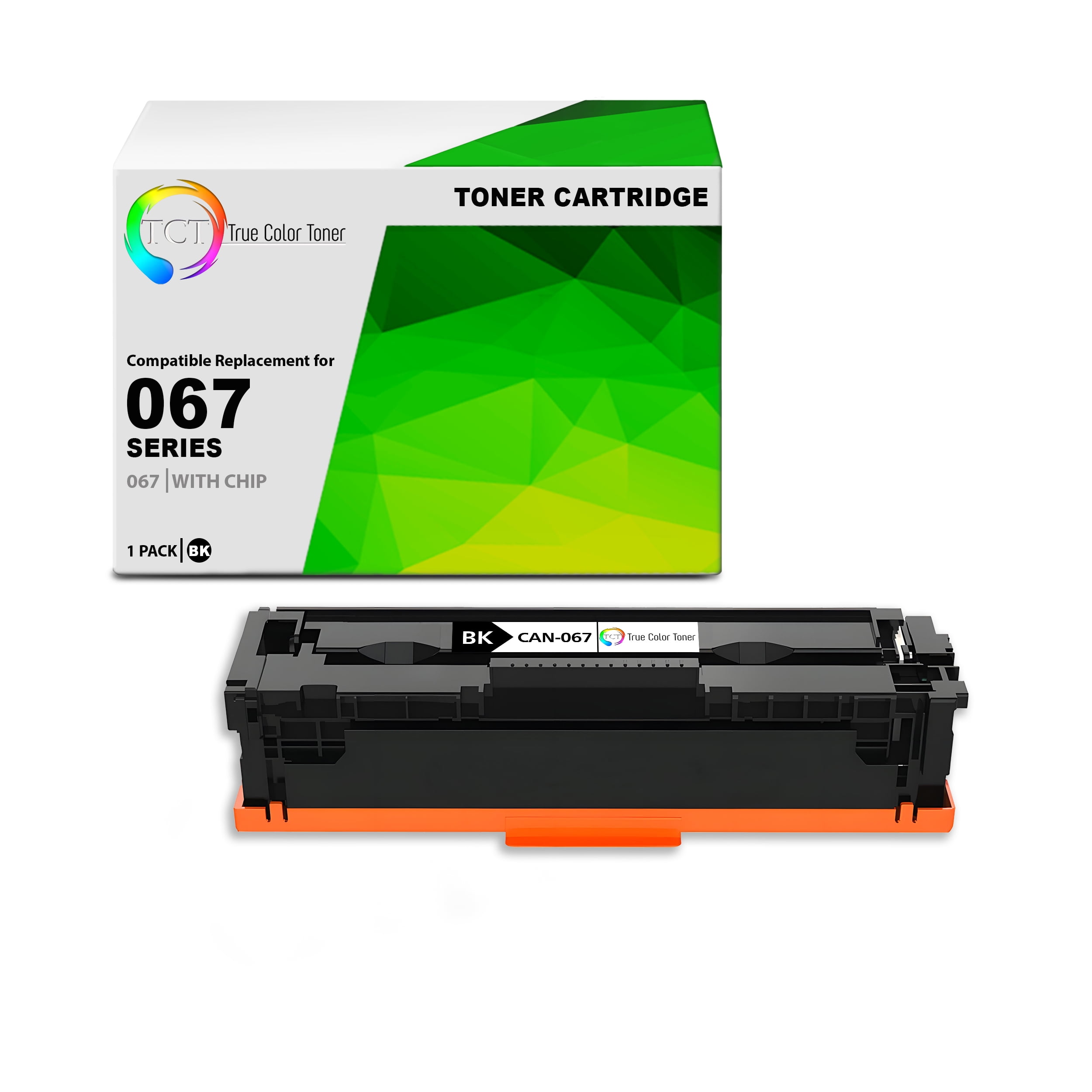 TCT 067 Black Toner Cartridge - Premium Compatible Replacement for ...