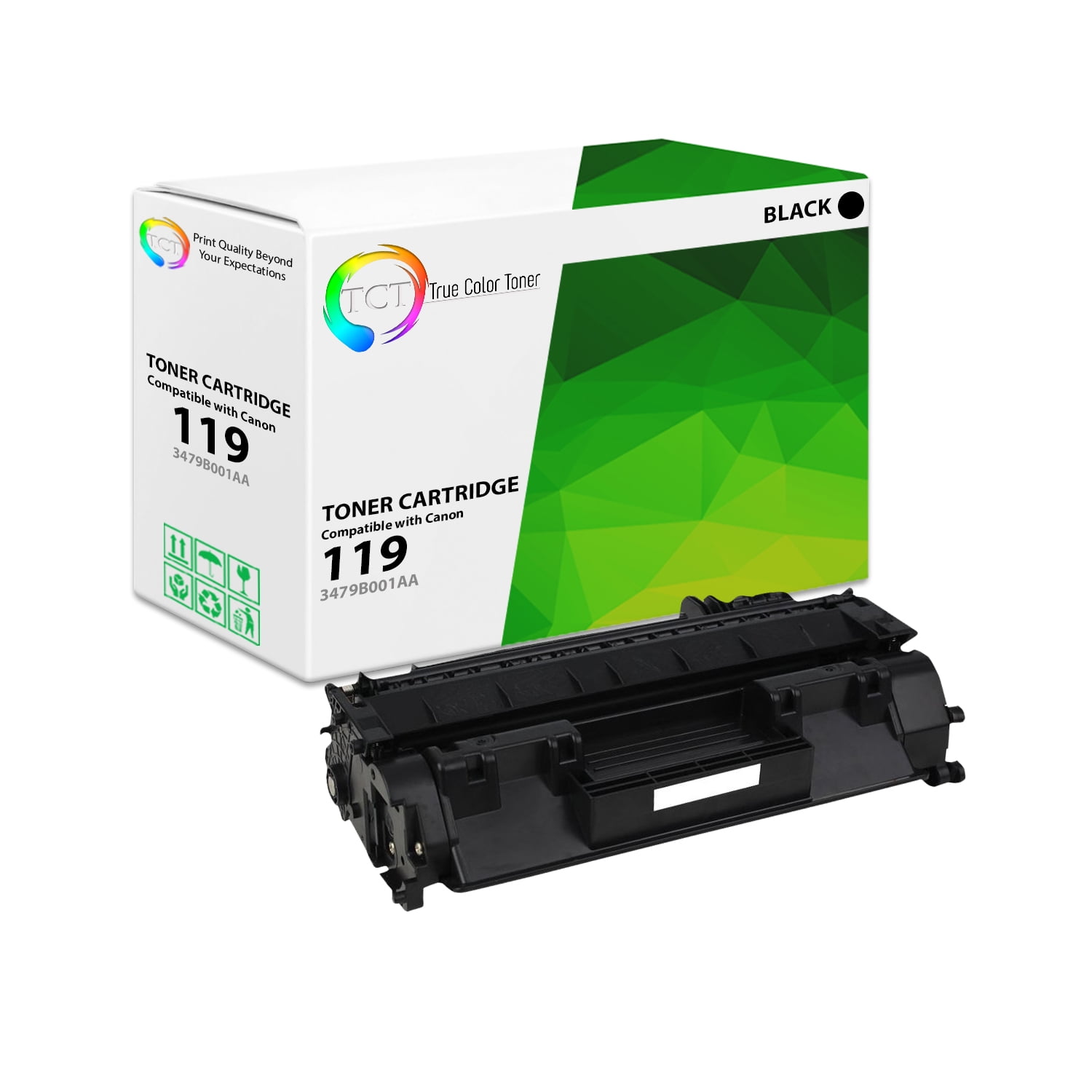 TCT 119 Toner Cartridge - Compatible With Canon 119 3479B001AA Black ...