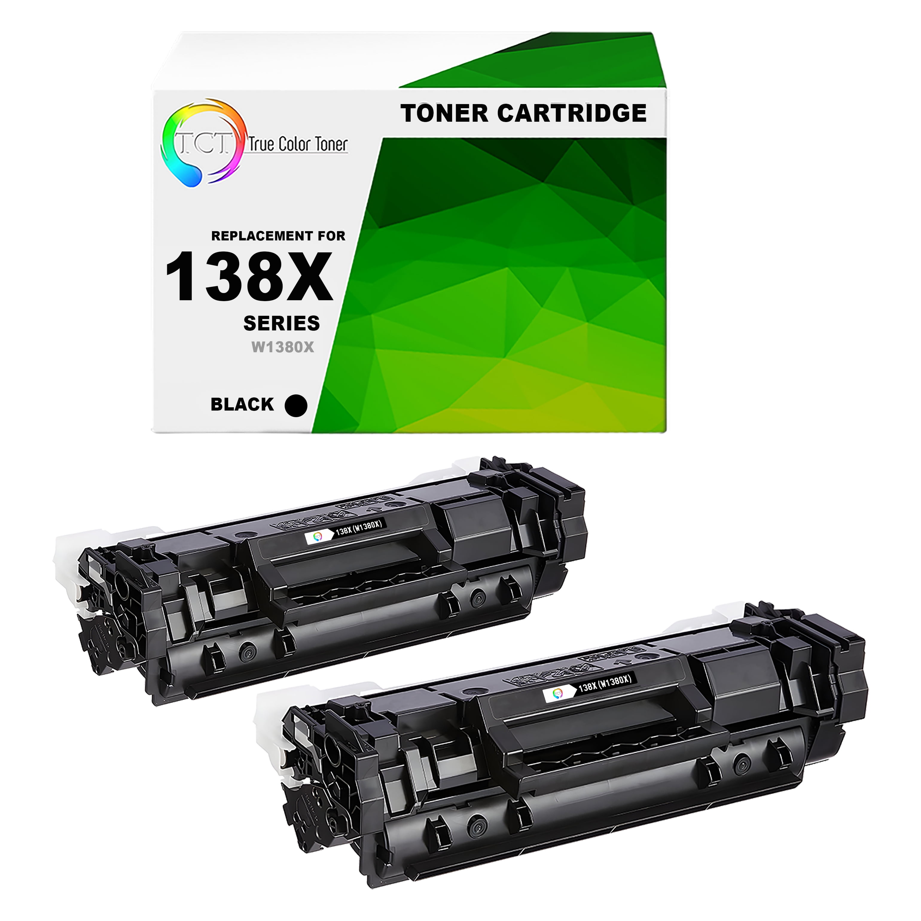 TCT 138X Toner Cartridge 2 Pack - Premium Compatible Replacement for HP ...