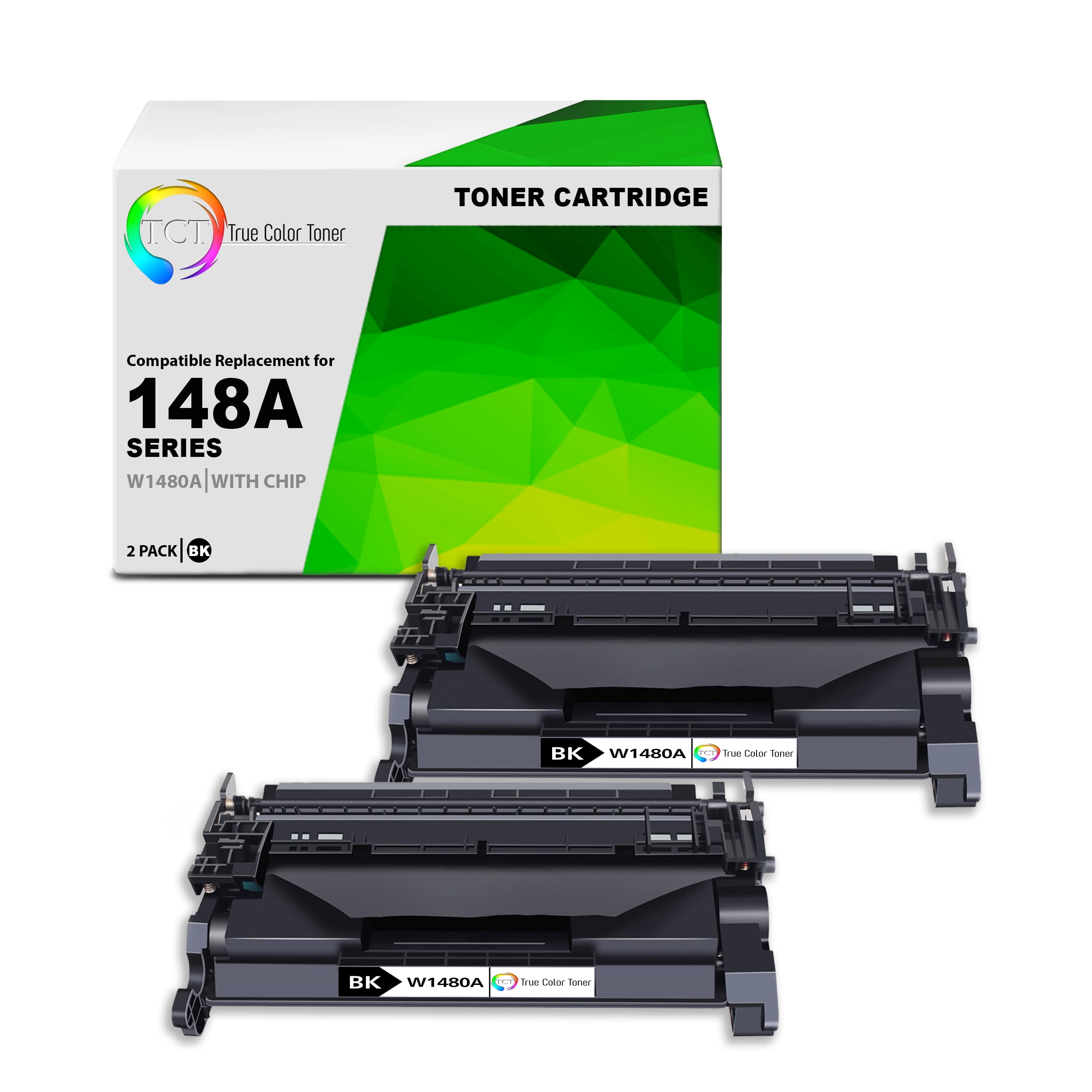 TCT 148A Toner Cartridge 2 Pack - Premium Compatible Replacement for HP ...