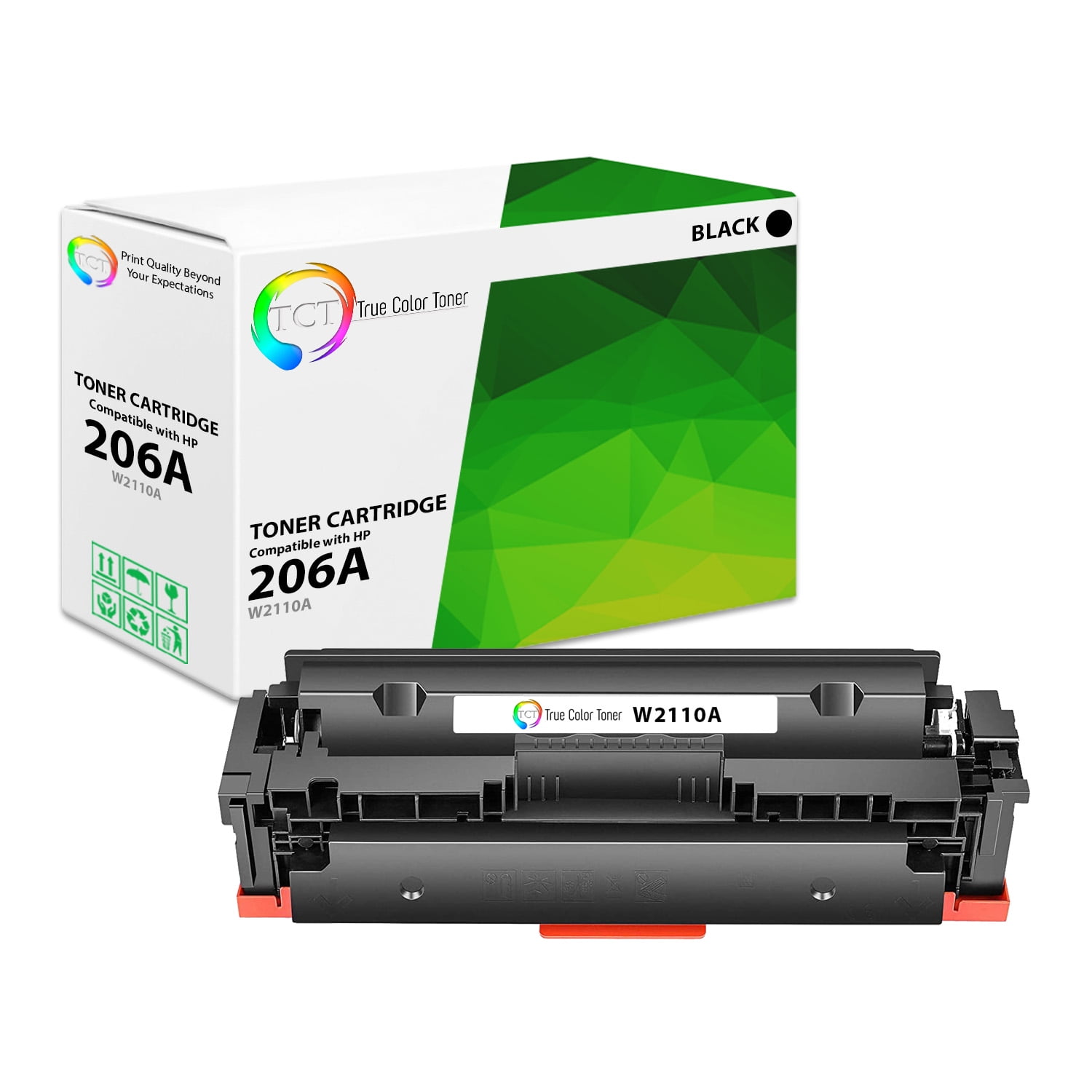 TCT 206A Black Toner Cartridge - Premium Compatible Replacement for HP ...