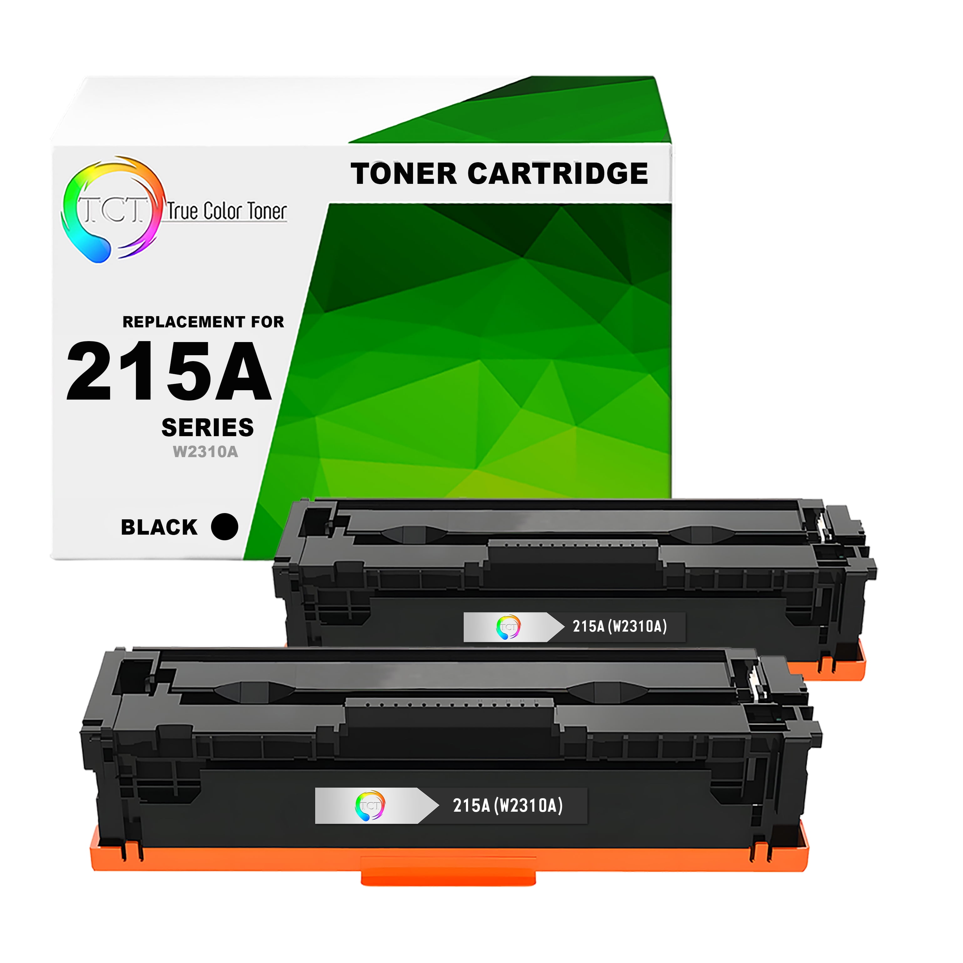 TCT 215A Black Toner Cartridge 2 Pack - Premium Compatible Replacement ...