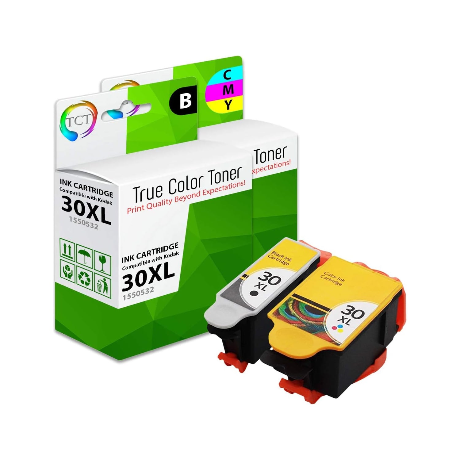 TCT 30XL Ink Cartridge 2 Pack - Premium Compatible Replacement for ...