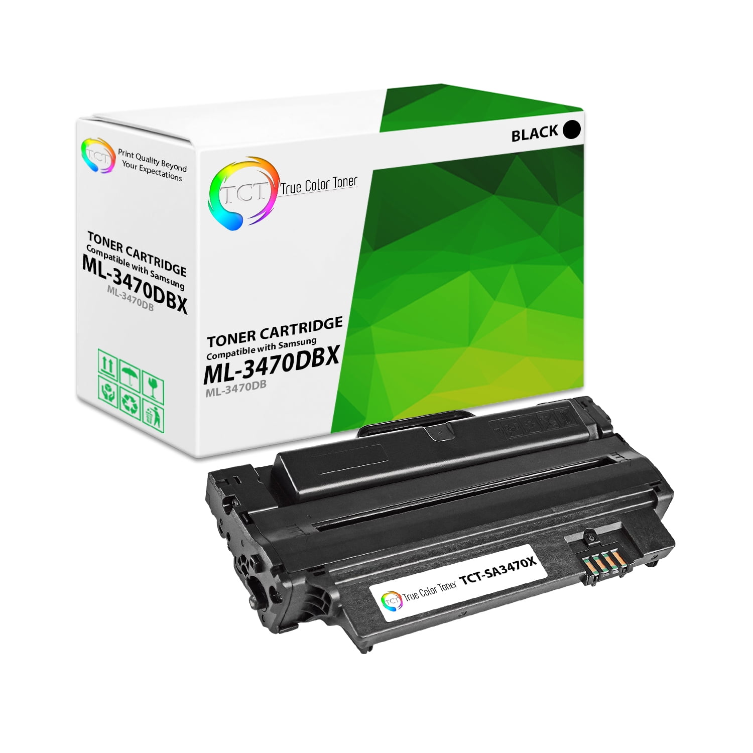 TCT 3470DBX Toner Cartridge - Premium Compatible Replacement for ...