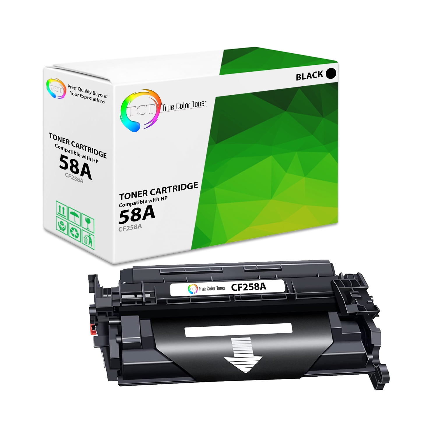 TCT 58A Toner Cartridge - Premium Compatible Replacement for HP 58A ...