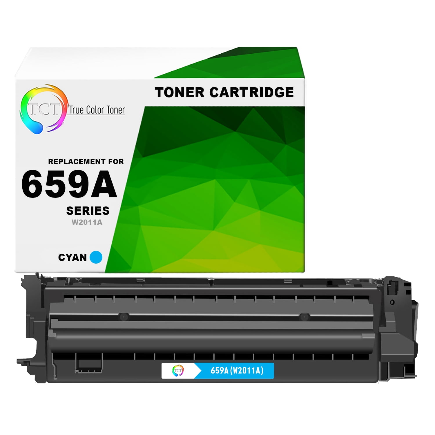 TCT 659A Cyan Toner Cartridge - Premium Compatible Replacement for HP ...