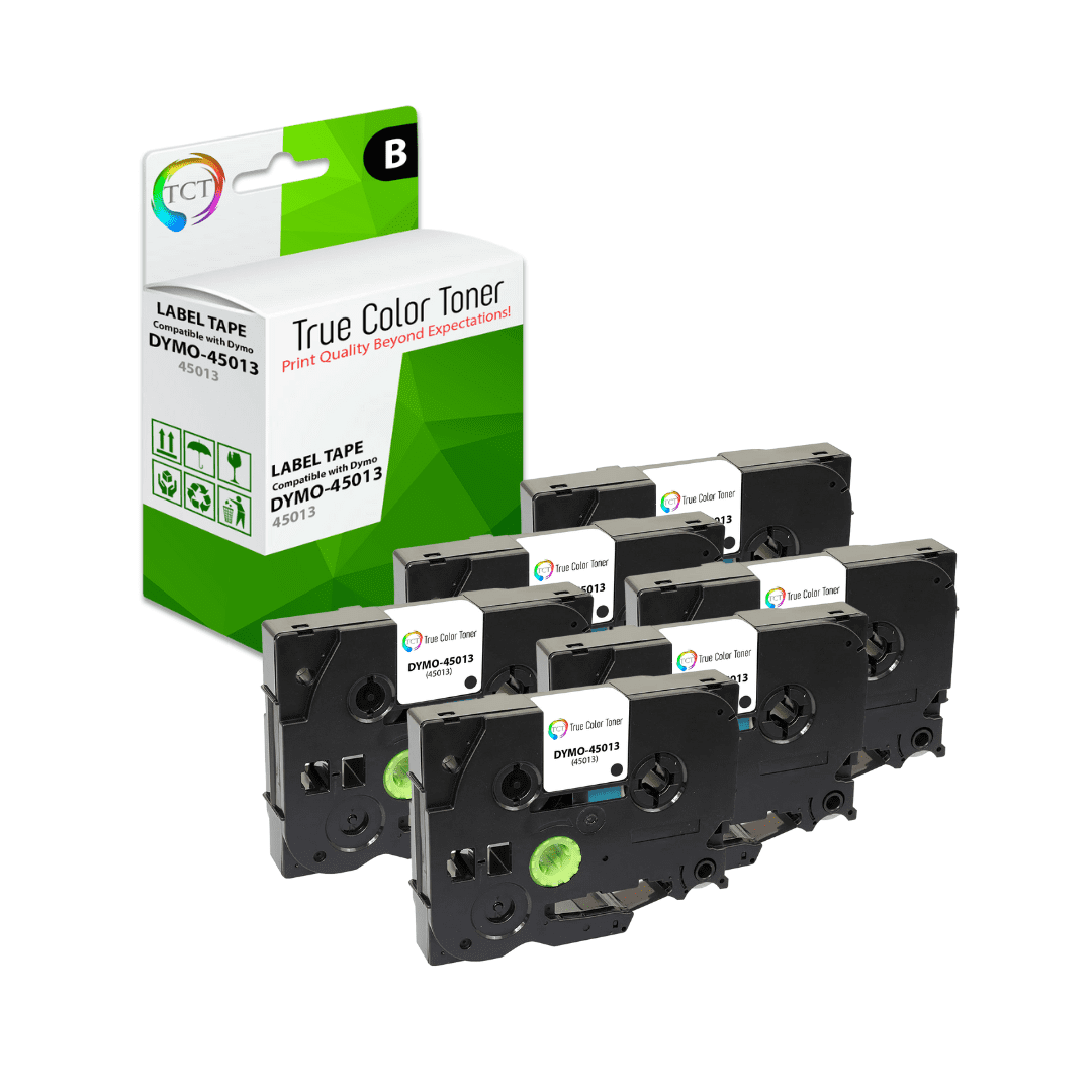 TCT 6Pk Compatible Dymo 45013 works with Dymo LabelManage 160 280 420P ...