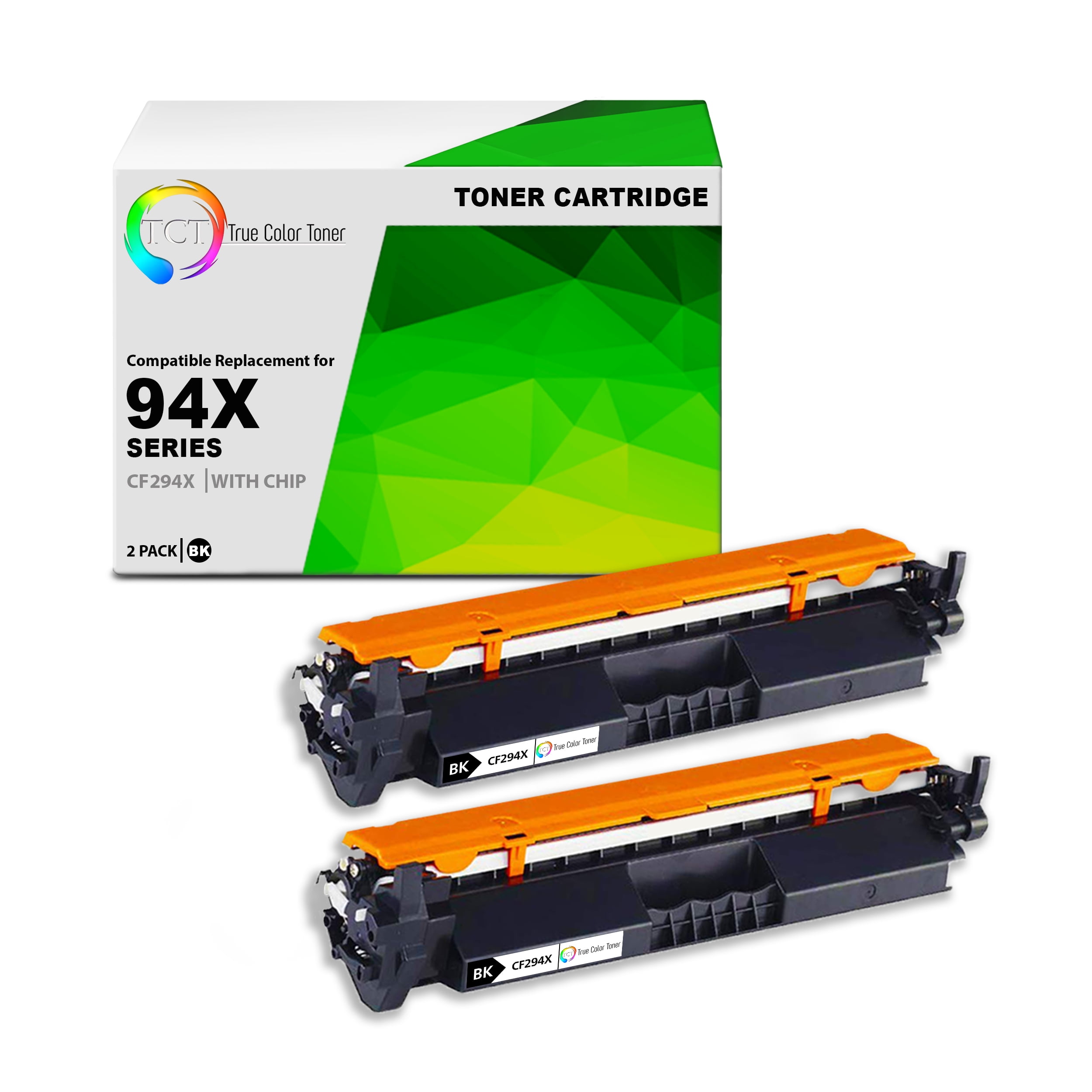 TCT 94X Toner Cartridge 2 Pack - Compatible With HP 94X CF294X Black ...