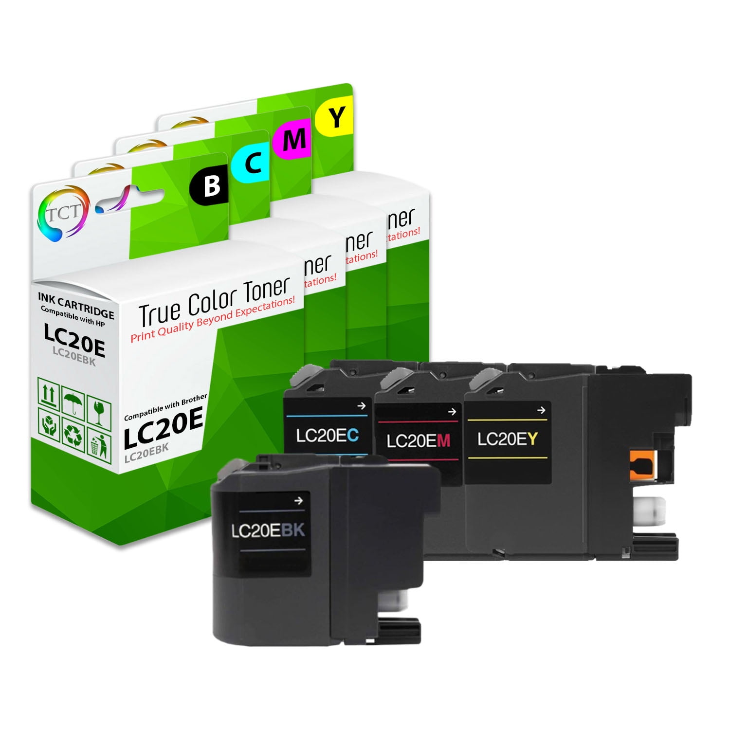 TCT Compatible Colored Toner, Super HY Ink Cartridge Replacement for ...