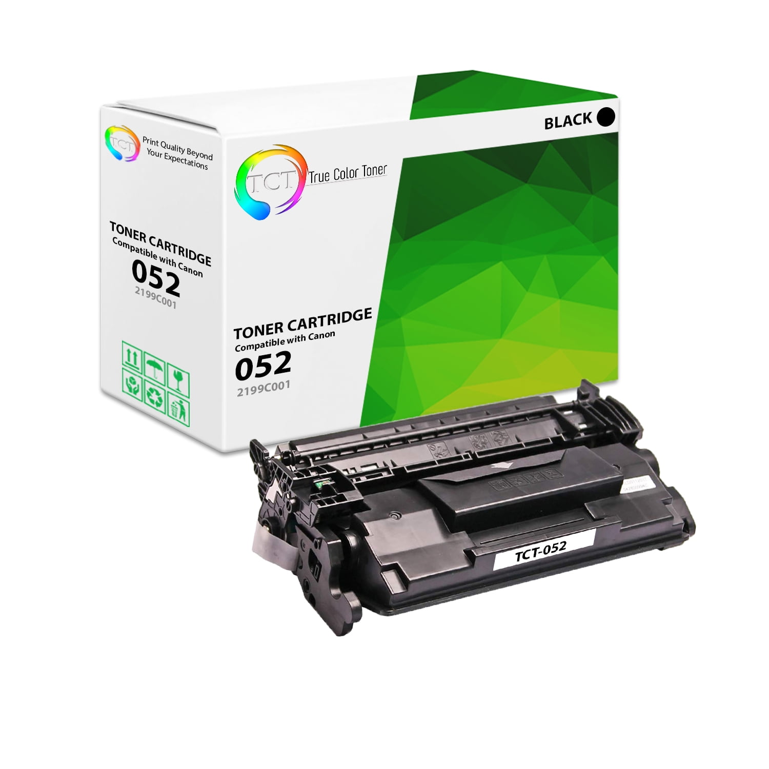 TCT Compatible Toner Cartridge Replacement for the Canon 052 Series - 1 ...