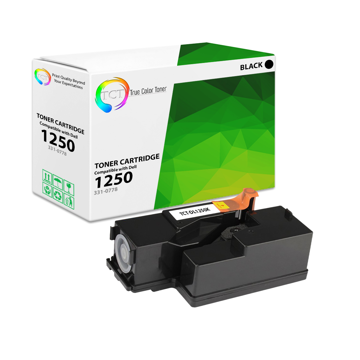 Dell, DLLXMX5D, 1250c Toner Cartridge, 1 Each - Walmart.com