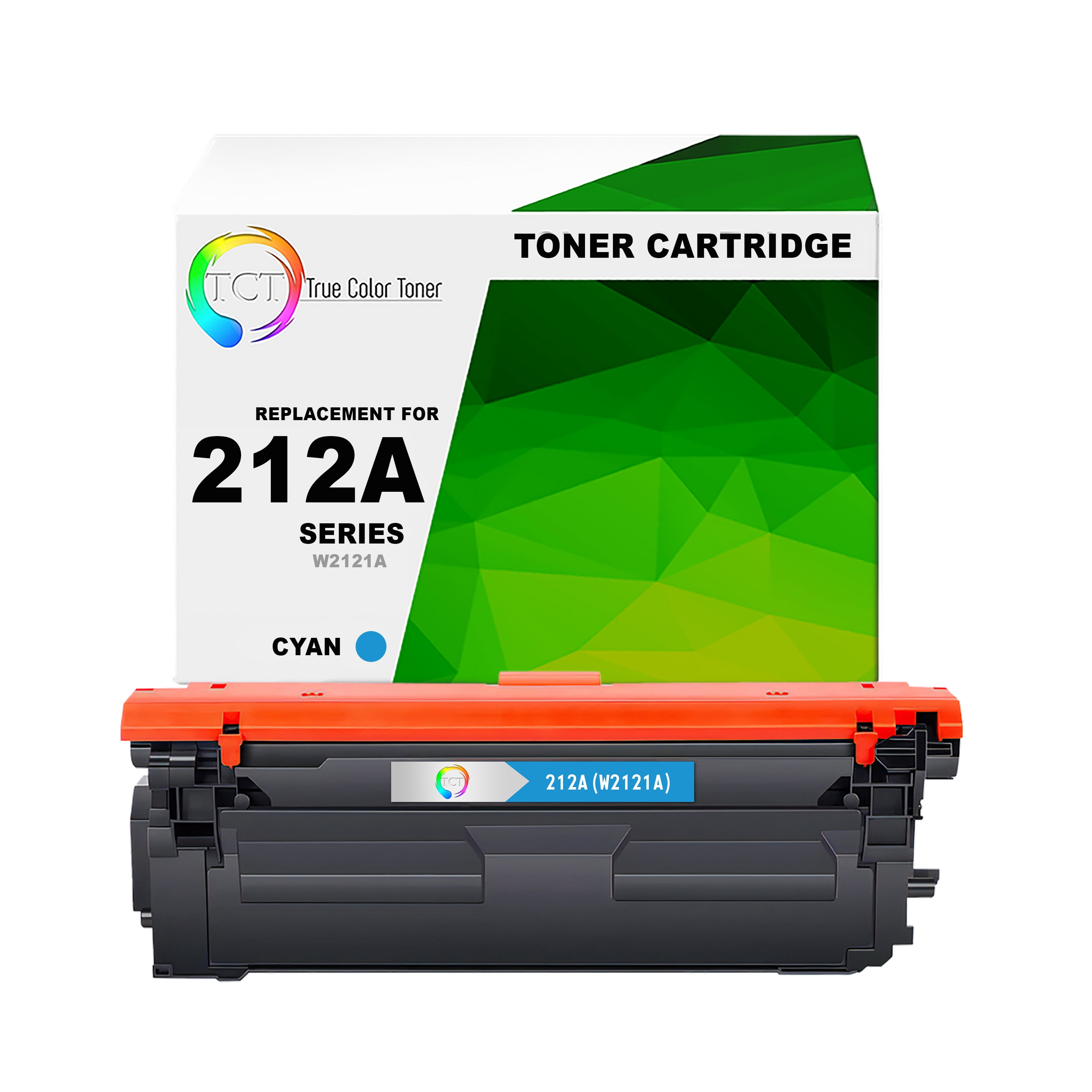 TCT 212A Cyan Toner Cartridge - Premium Compatible Replacement for HP ...
