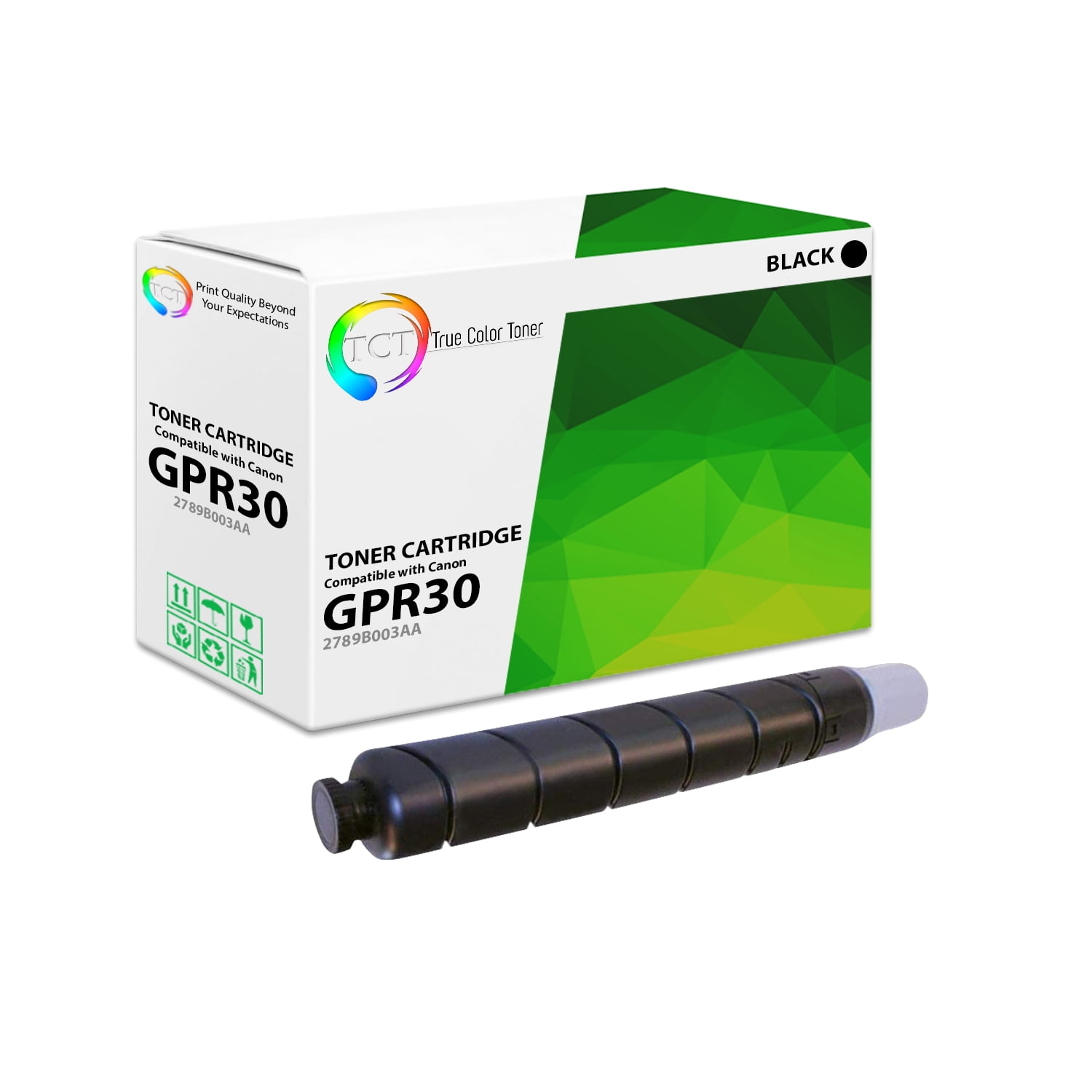 TCT GPR30 Black Toner Cartridge - Compatible With Canon GPR-30 GPR30 ...