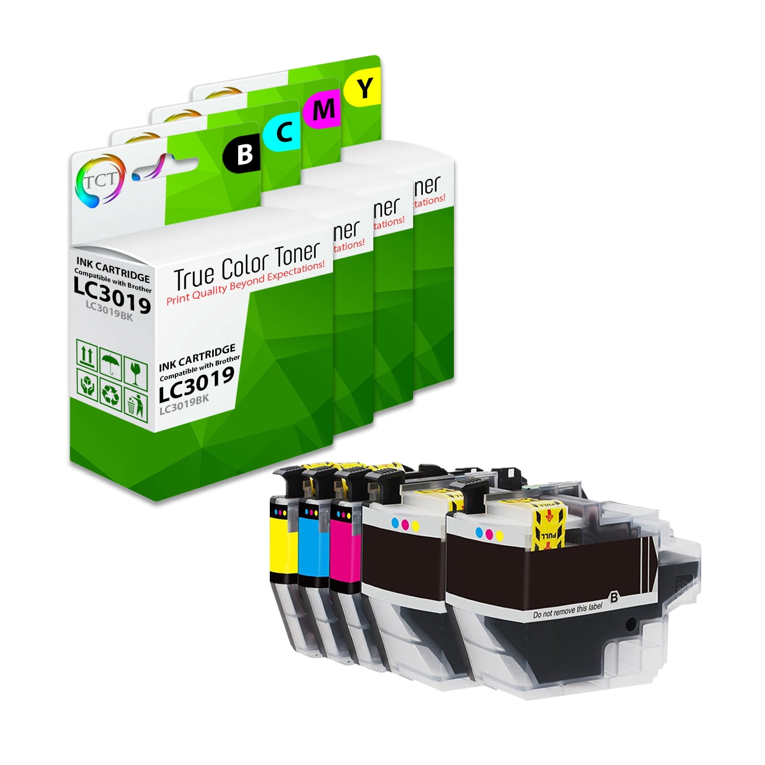 TCT LC3019 Ink Cartridge 5 Pack - Premium Compatible Replacement for ...