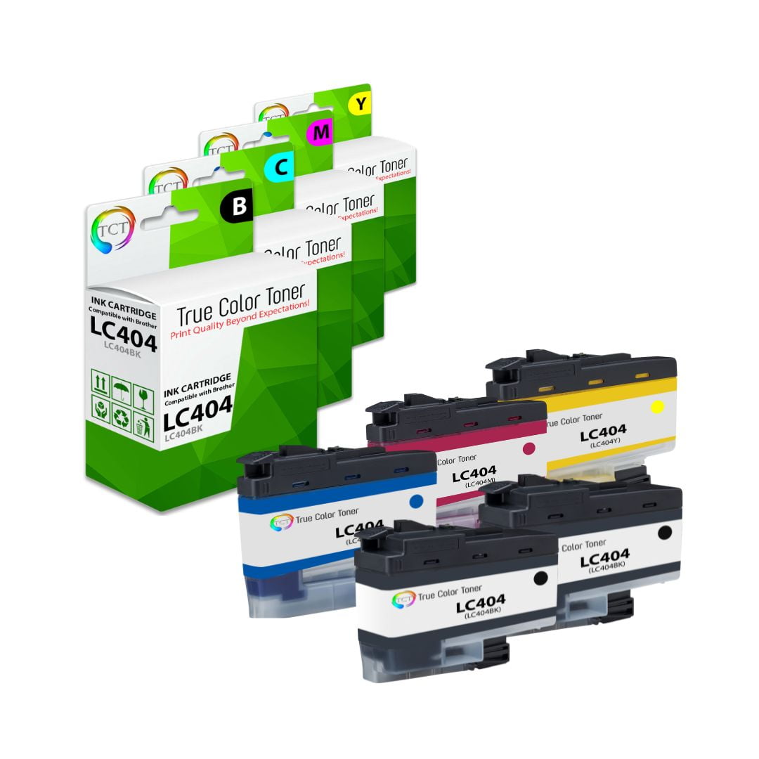 TCT LC404 Ink Cartridge 5 Pack - Premium Compatible Replacement for ...