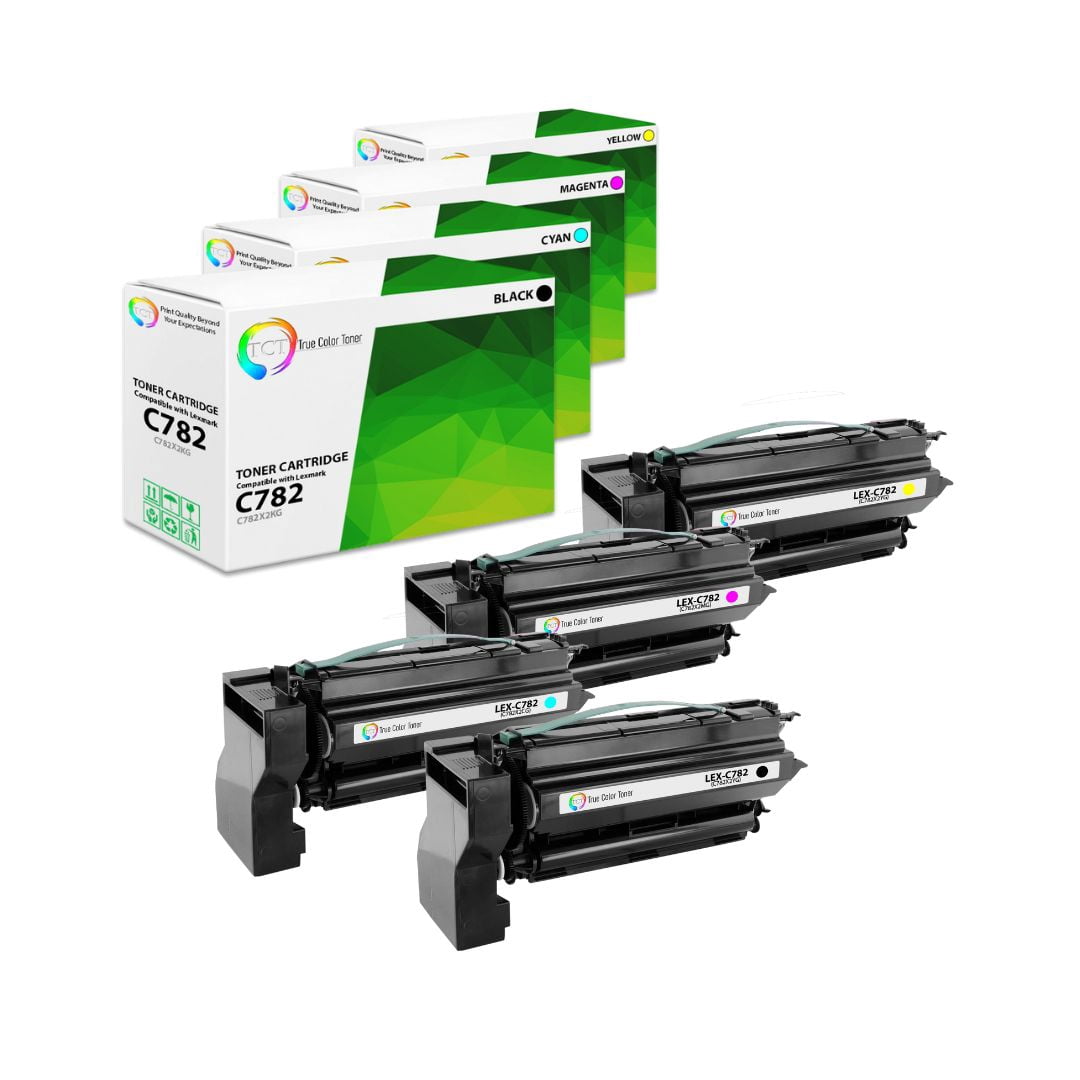TCT Premium Compatible Toner Cartridge Replacement for Lexmark C782 ...