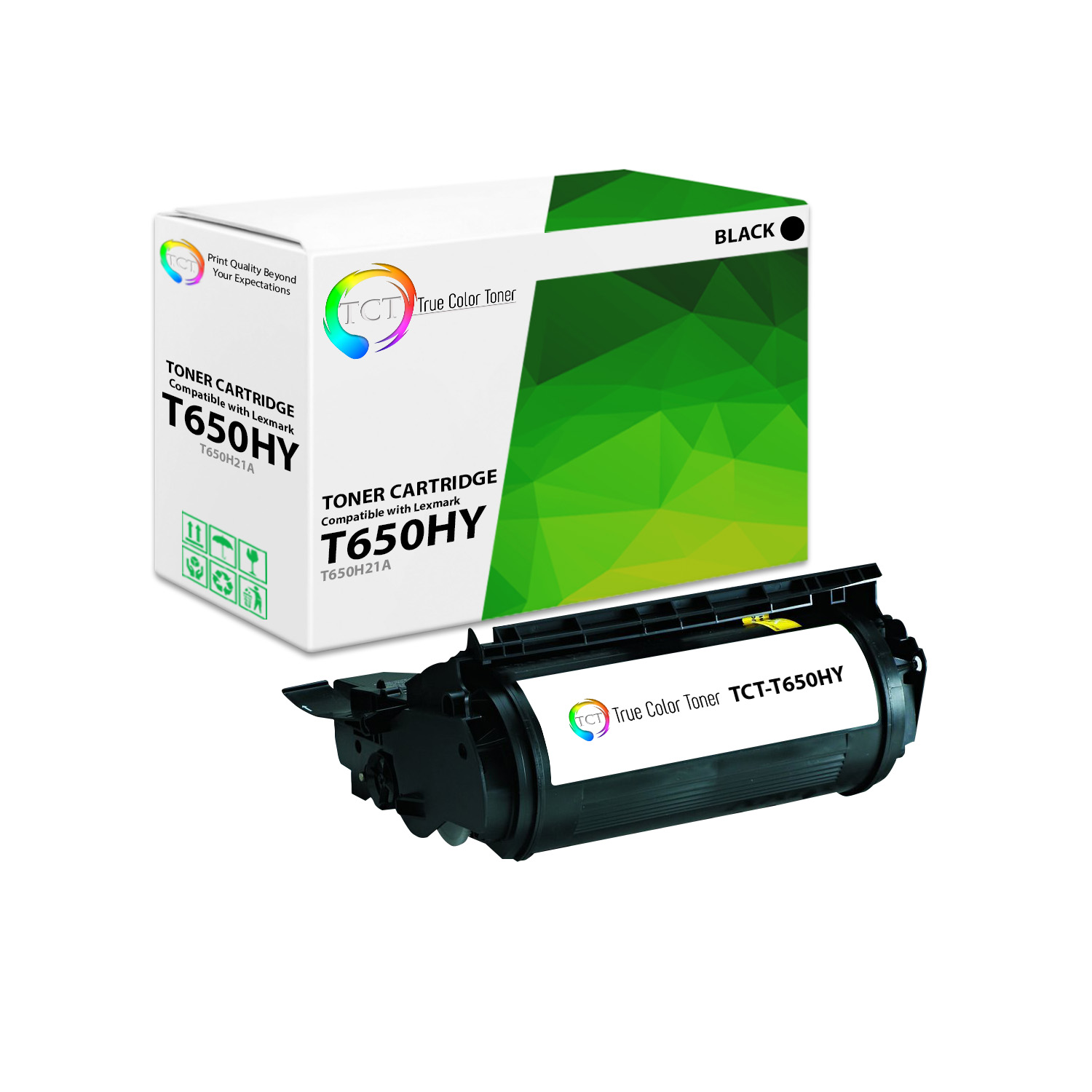 Premium Compatibles Lexmark T650 T652 T650H11A MICR Banking - Walmart.com