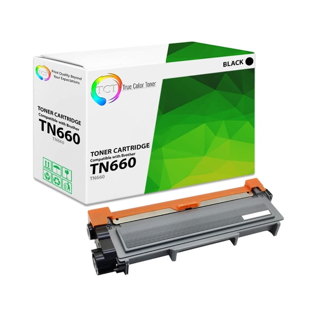 TCT TN660 Toner Cartridge - Premium Compatible Replacement for Brother ...