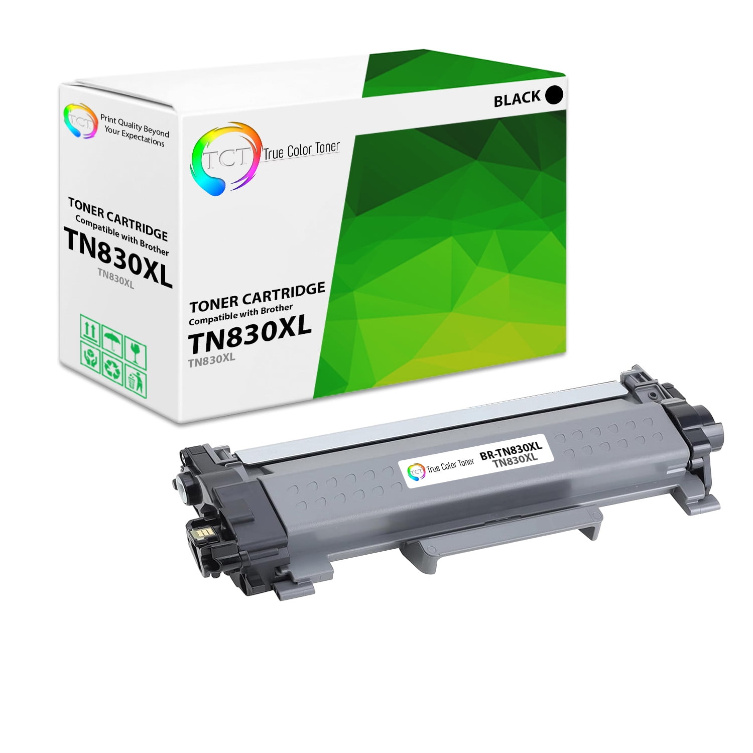 TCT TN830XL Toner Cartridge - Premium Compatible Replacement for ...