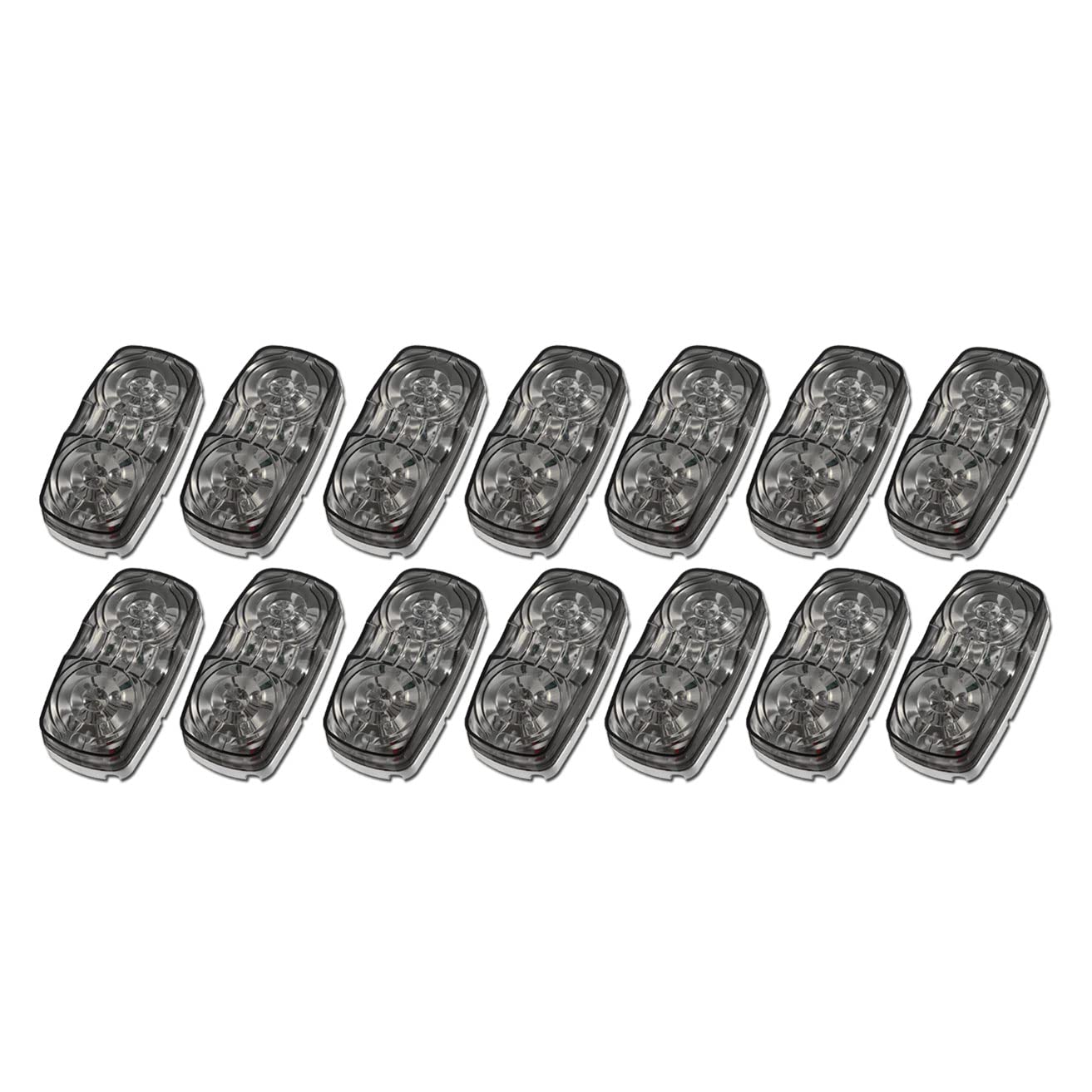 TCTAuto LED Trailer Marker AIF4 Lights with Smoked Len 10 Diodes ...