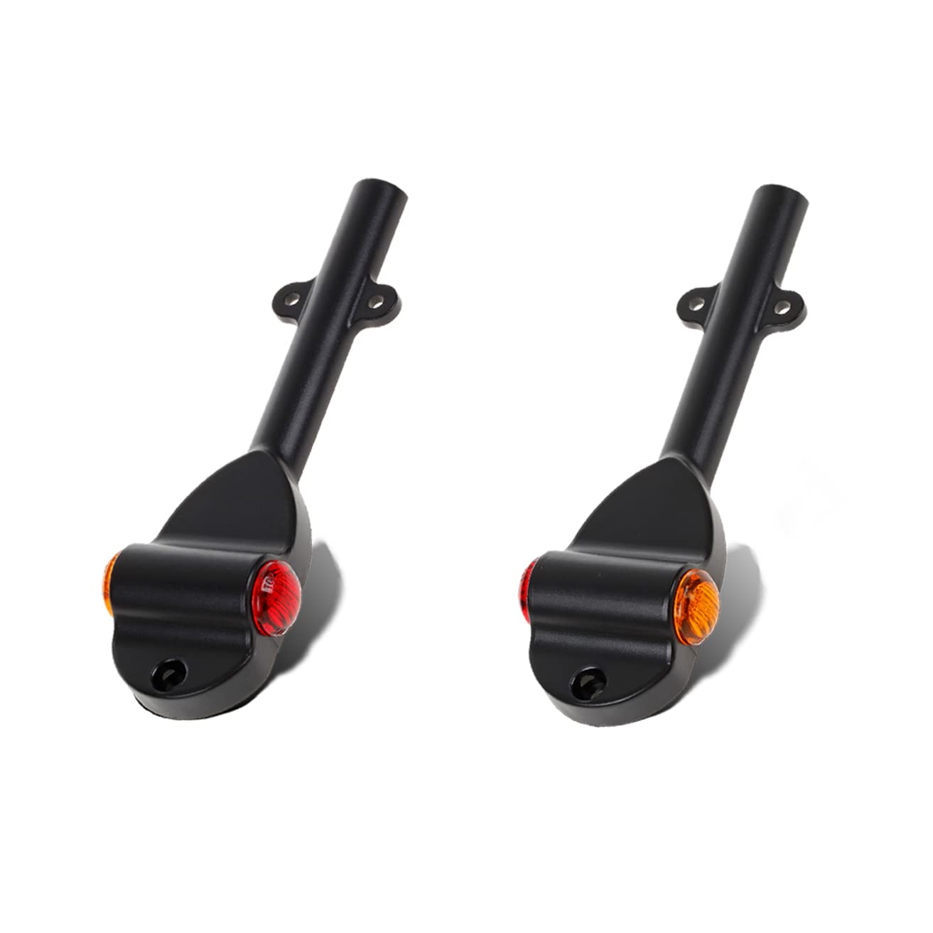 TCTAuto RED Amber LED Trailer Fender Bullet 3/4" LED Clearance Marker ...