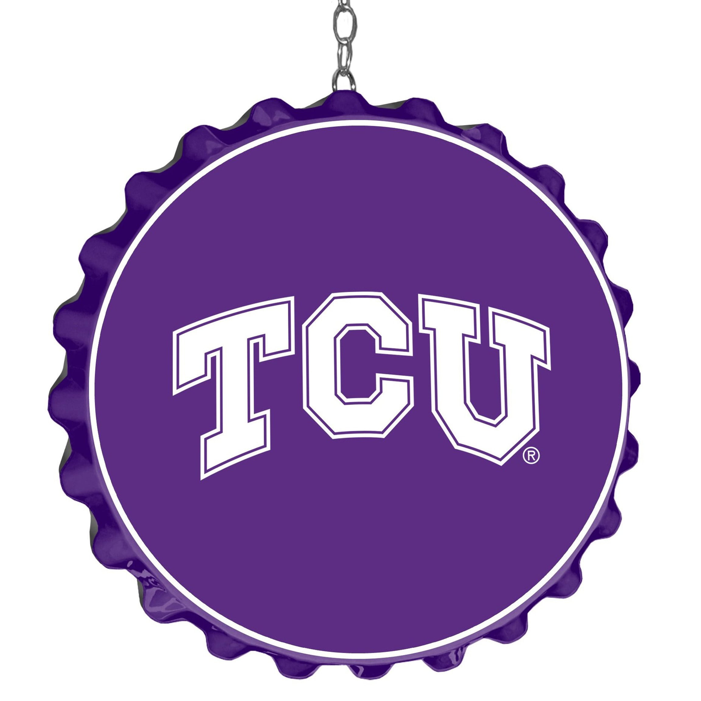 TCU Horned Frogs 19" Bottle Cap Wall Art Dangler - Walmart.com