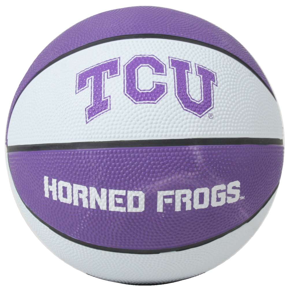 TCU Horned Frogs Mini Rubber Basketball - Walmart.com