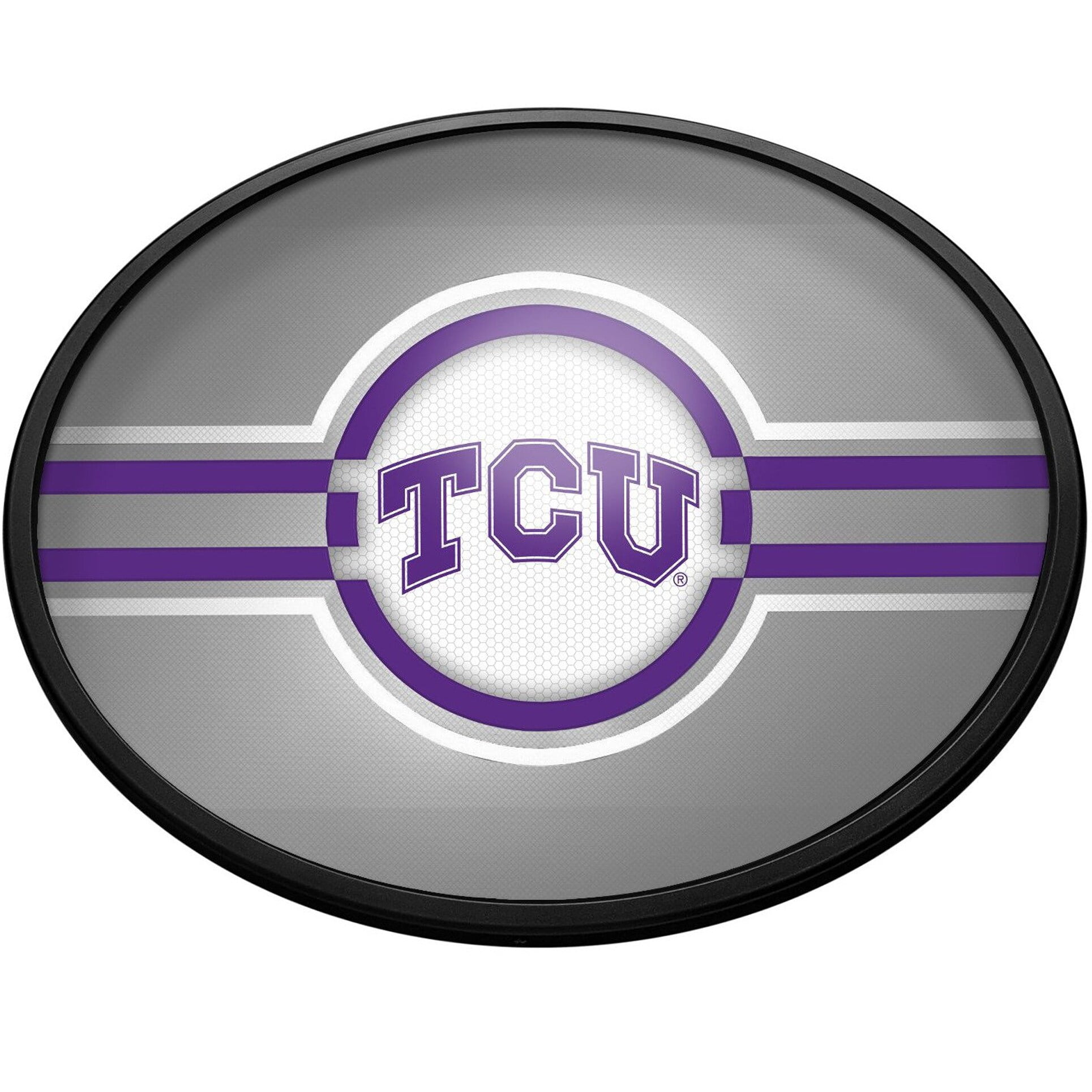 TCU Horned Frogs 18'' x 14'' Slimline Illuminated Wall Sign - Walmart.com