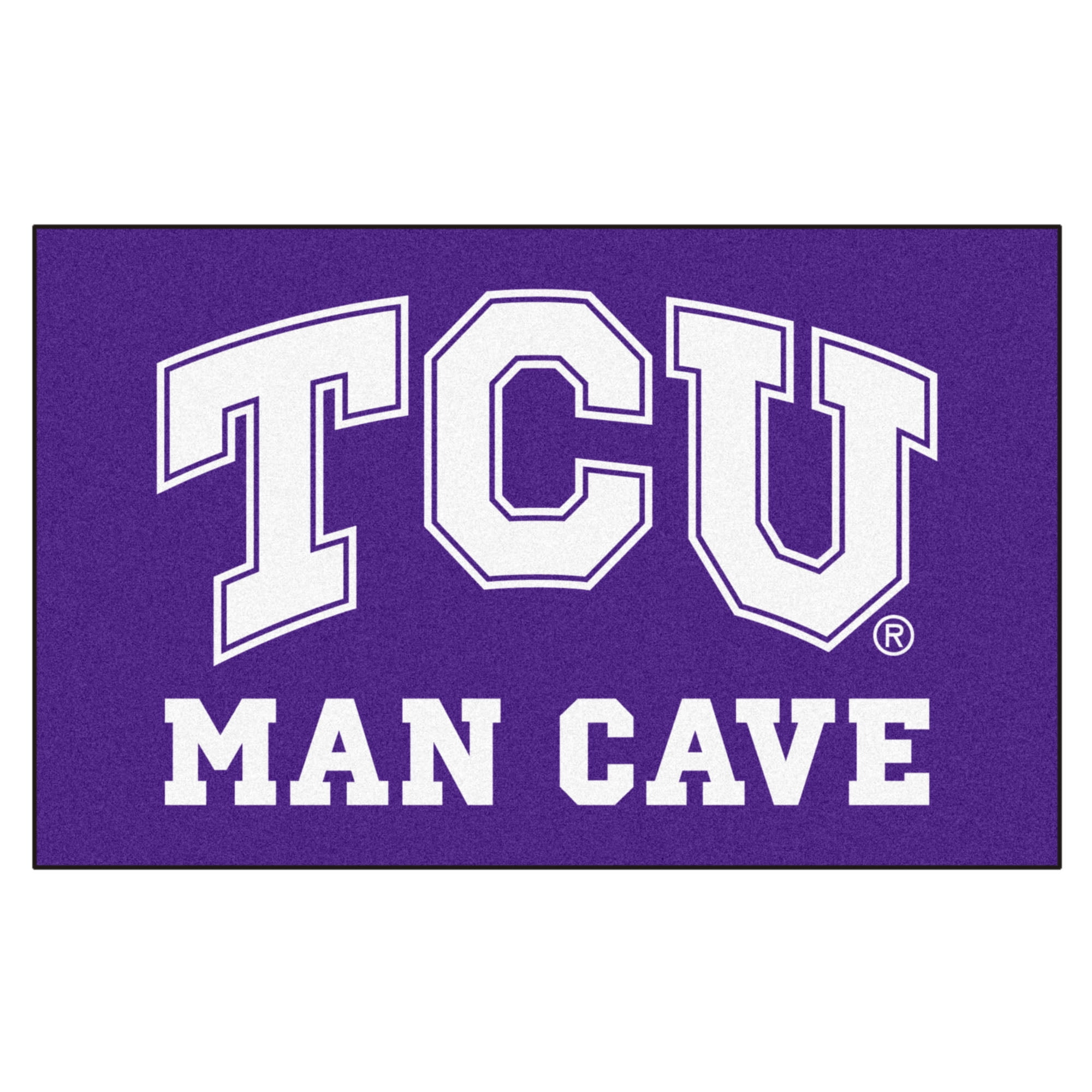 TCU Man Cave UltiMat 5'x8' Rug - Walmart.com