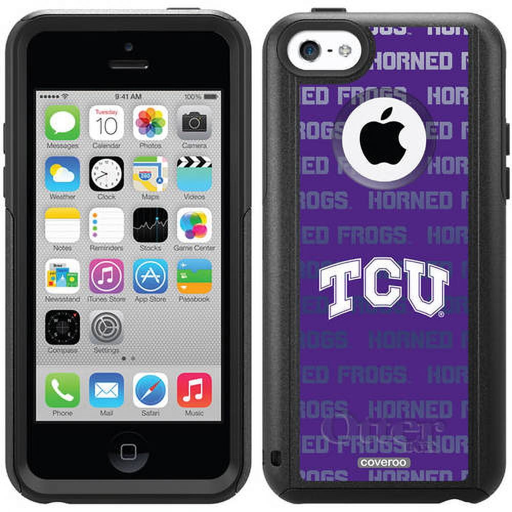 TCU Repeating Design on OtterBox Commuter Series Case for Apple iPhone ...